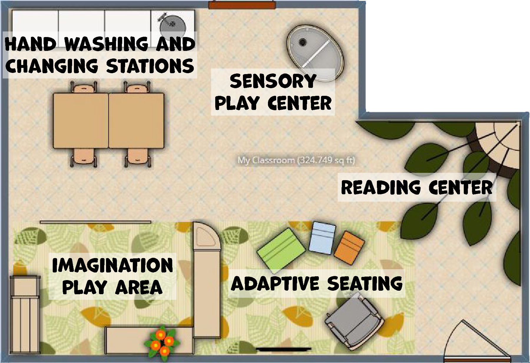 Toddler Classroom - Easter Seals Greater Houston